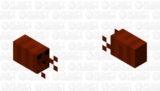 a red ant Minecraft Mob Skin