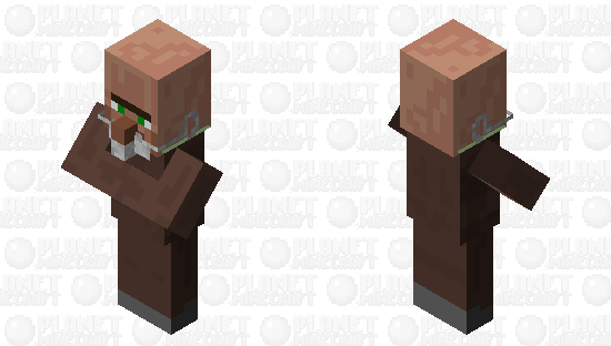 villager whit a face mask Minecraft Mob Skin