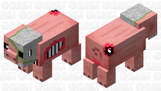 Zombie Pig Minecraft Mob Skin