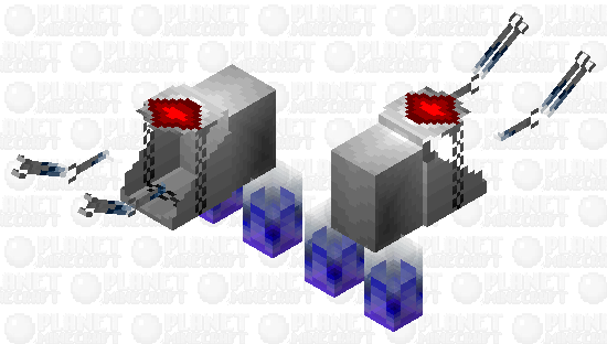 The Big Boss Robot Minecraft Mob Skin