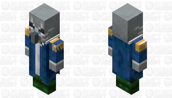 Ice Mage Minecraft Mob Skin