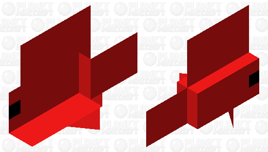 Red,my dead fish Minecraft Mob Skin