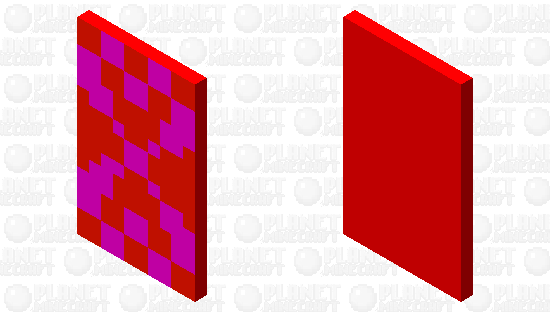 To Harte with red Minecraft Mob Skin