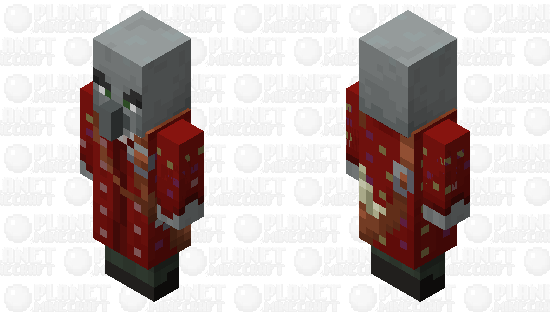 Illager Researcher (read desc) Minecraft Mob Skin