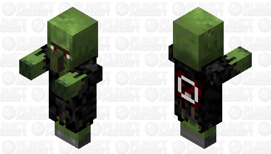 zombified spider exterminator Minecraft Mob Skin