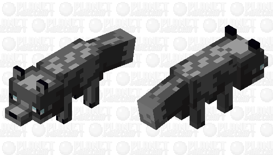 Silver Fox (HD, Java Edition) Minecraft Mob Skin