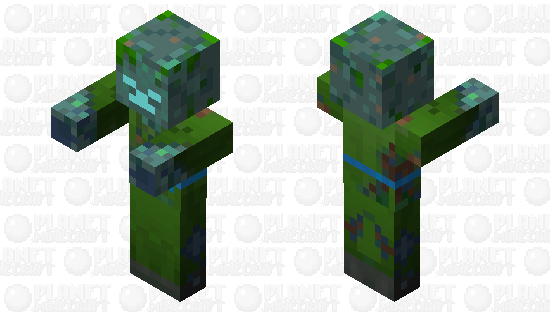 ahogado con ropa Minecraft Mob Skin