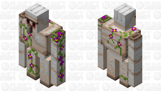 Flower Golem! Minecraft Mob Skin