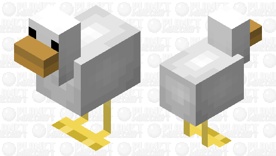 The Goose : Reworked Minecraft Mob Skin