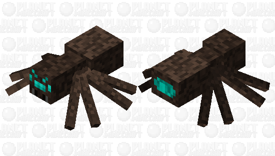 Soul Spider Minecraft Mob Skin