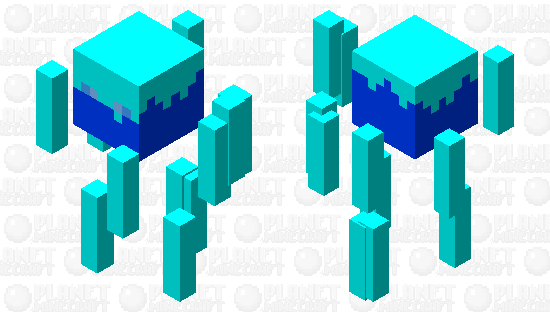 Soul Fire Blaze Minecraft Mob Skin