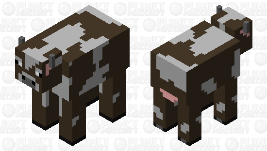 Smoothy Cow Minecraft Mob Skin