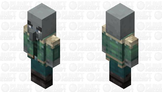 Snow Vindicator Minecraft Mob Skin