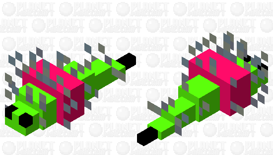 Cute Happy Silverfish 2.0 Minecraft Mob Skin