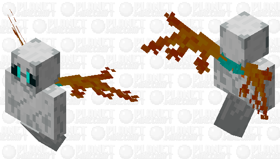 Fret Vex (Attacking) Minecraft Mob Skin