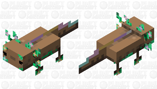 brown flower Minecraft Mob Skin