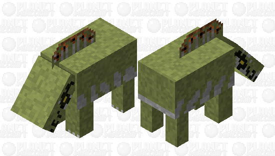 Dimetrodon Minecraft Mob Skin