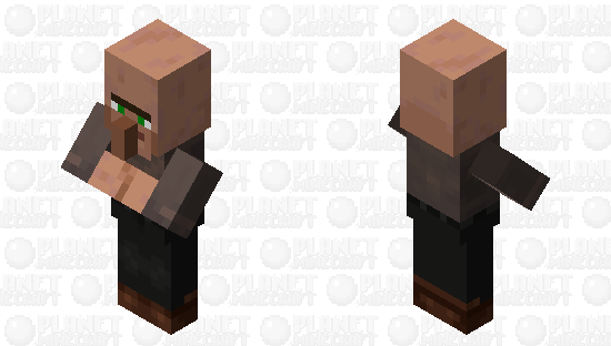 Villager / Normal village / re-texturing Minecraft Mob Skin