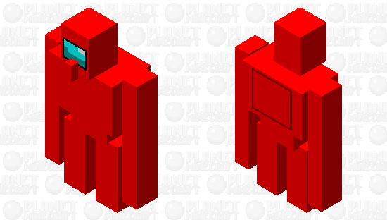 This iron golem is made of SUSSY INGOTS!! SUS Minecraft Mob Skin