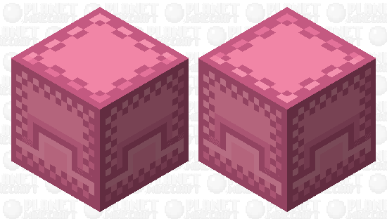 Simplistic Shulker Pink Minecraft Mob Skin