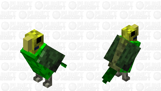 gree parakeet Minecraft Mob Skin