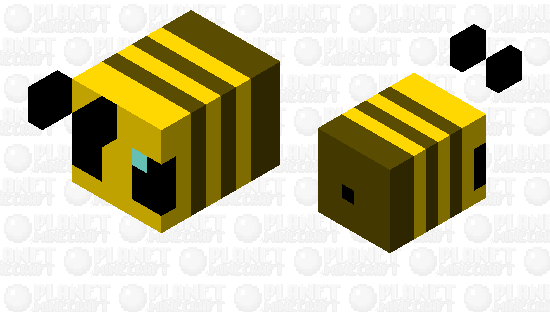 Bee Chicken Minecraft Mob Skin