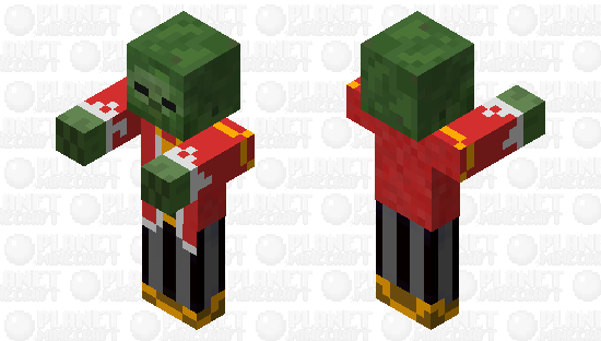 KING ZOMBIE Minecraft Mob Skin