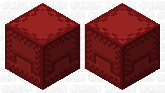 Simplistic Shulker Red Minecraft Mob Skin