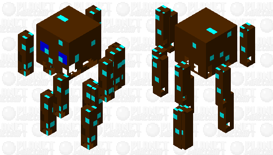 Soul Sand Valley Soul Fire Normal Blaze Minecraft Mob Skin