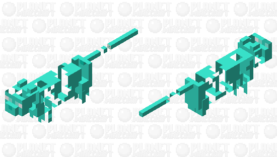 Ghost cat Minecraft Mob Skin