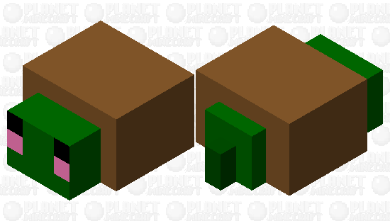 little turtle Minecraft Mob Skin