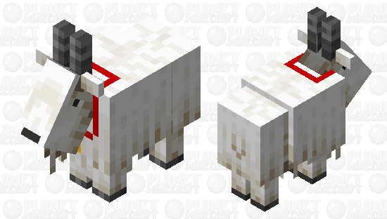 domesticated goat Minecraft Mob Skin