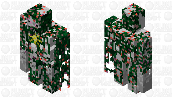 Awakened skeleton of an ancient golem Minecraft Mob Skin