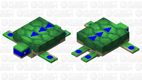 blue ninja turtle Minecraft Mob Skin