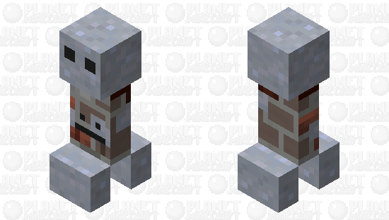 Living Clay (Creeper) Minecraft Mob Skin