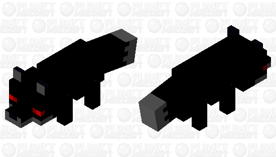 EVIL FOX Minecraft Mob Skin