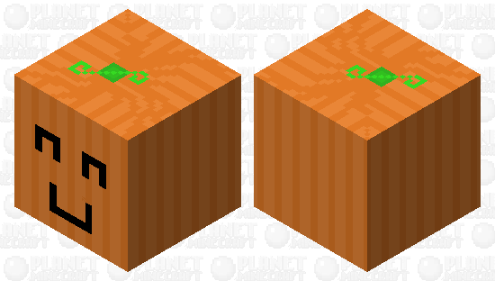 pumpkin Minecraft Mob Skin