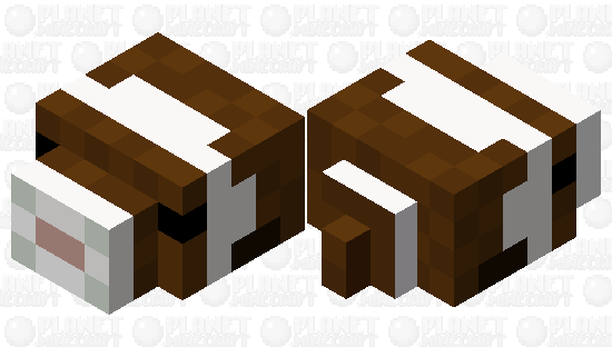 guinea pig (brown) Minecraft Mob Skin