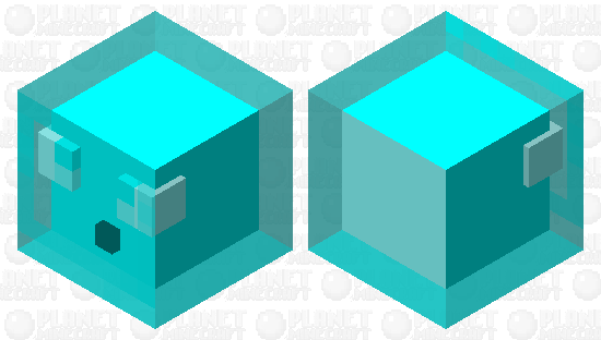 Blue Slime Minecraft Mob Skin