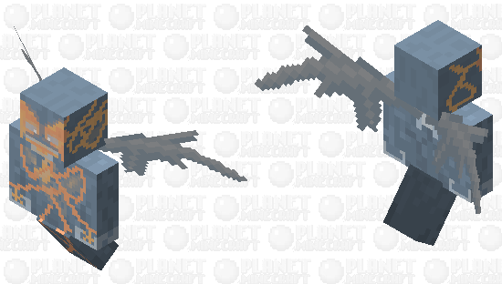 Vex (Charging) BlueshLeaf VER Minecraft Mob Skin