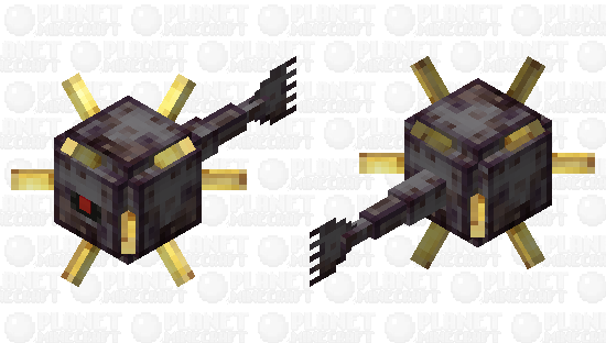 Netherite Guardian (biome swap) Minecraft Mob Skin
