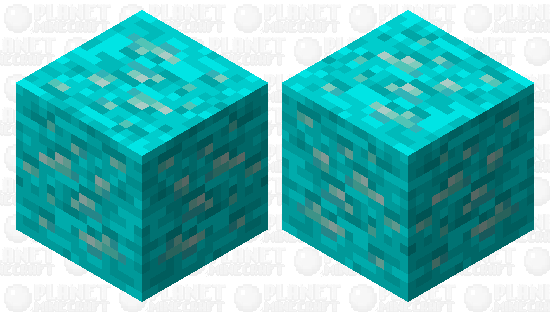 diamond ... block slime thing? Minecraft Mob Skin