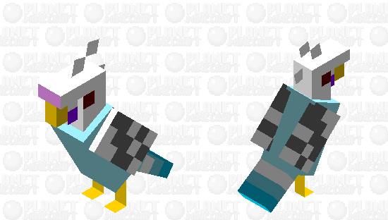 Sir Chirp Alot (my parakeet) Minecraft Mob Skin