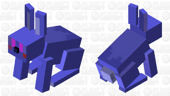 BonBOn bunny Minecraft Mob Skin