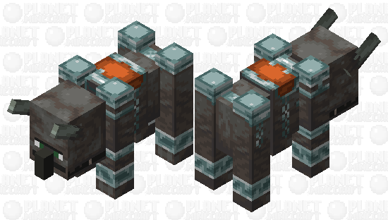 Facial Villager ravager Minecraft Mob Skin