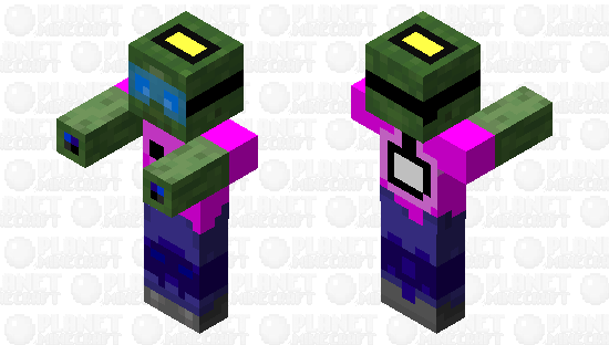 Outrageous Zombie Minecraft Mob Skin