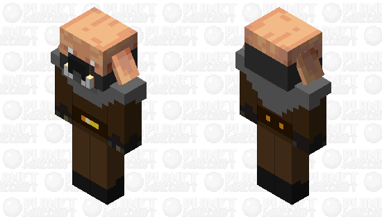 Piglin Survivor Minecraft Mob Skin