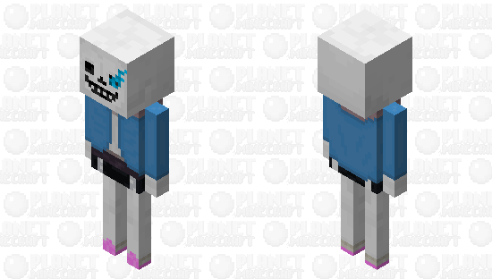 sans the skeleton [UNDERTALE] Minecraft Mob Skin