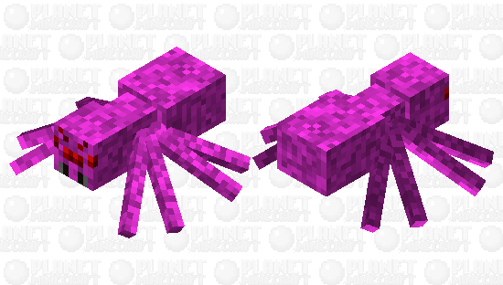 Spidrothbrine's Pink Spiders Minecraft Mob Skin
