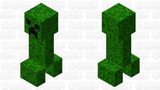 Super Creeper Minecraft Mob Skin